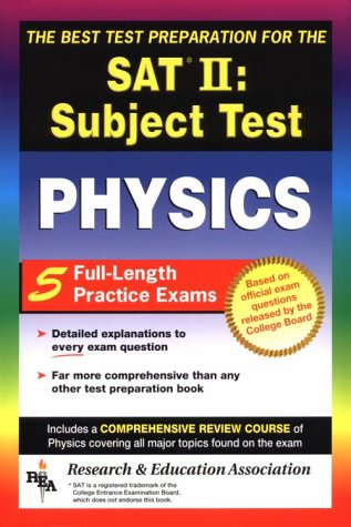 Amazon.com: SAT II: Physics (REA) - The Best Test Prep for the SAT II ...