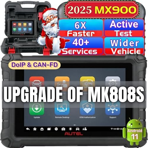 Autel MaxiCheck MX900 OBD2 Scanner, Upgrade of MK808BT MK808S MX808S ...