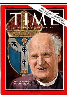 Time Magazine August 16 1963 The Anglican Communion: Time Magazine ...