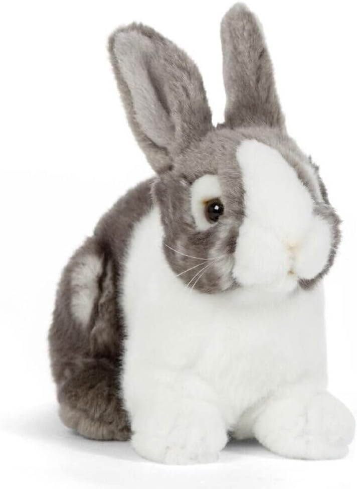 Living Nature Soft Toy - Plush Pet Animal, Rabbit (18cm) - Realistic ...