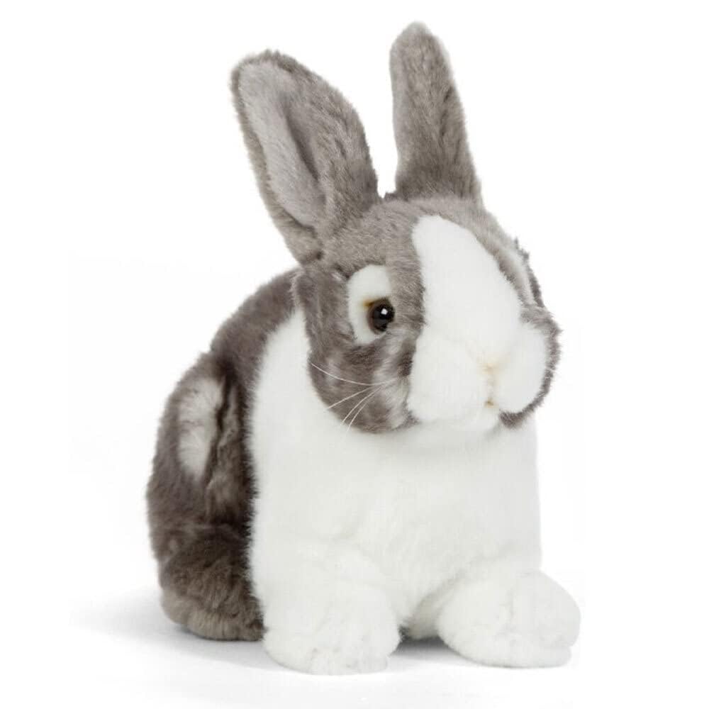 Living Nature Soft Toy - Plush Pet Animal, Rabbit (18cm) - Realistic ...
