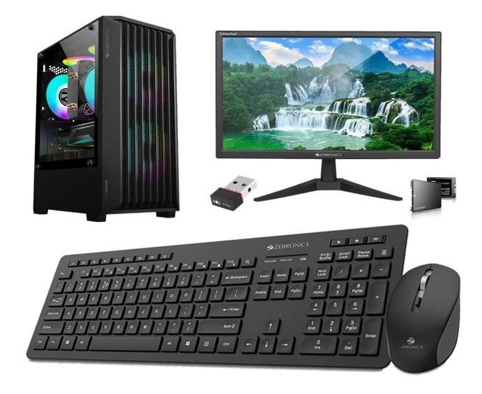 MegaDesk All-in-One Desktop Pc Set, i7 6th Gen, 16 GB RAM, 1 TB SSD, 19 ...