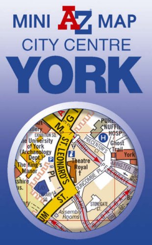 York Mini Map: Geographers' A-Z Map Company: 9781843484523: Amazon.com ...