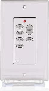 Anderic CHQ8BT9051T/CHQ9051T/UC9051T Ceiling Fan Wall Control Remote ...