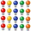 HUAMu B22 Bayonet LED Bulbs 2W Bulbs, 20W Equivalent, Energy Saving ...