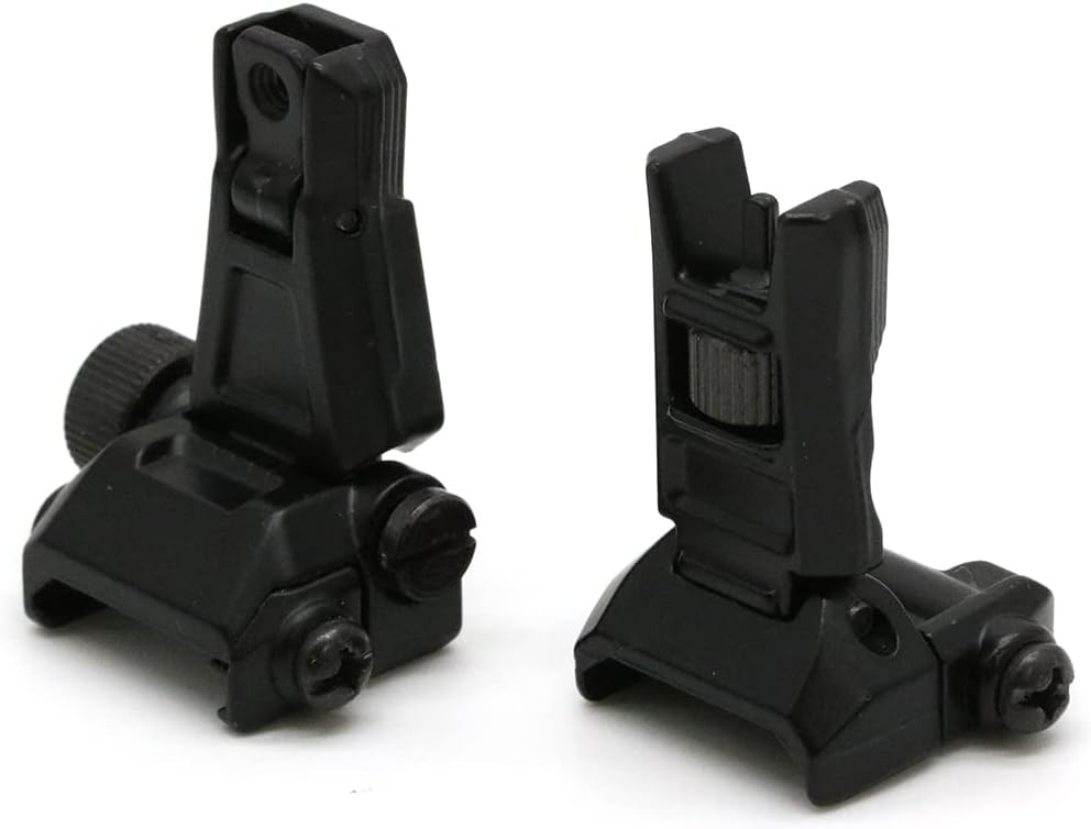 Amazon | DEFACTOR MAGPUL PRO タイプ アイアンサイトセット (マグプル) エアガン用 ブラック | モデルガンパーツ 通販
