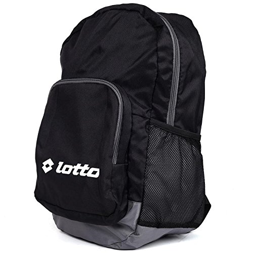 Buy Lotto 25 Ltrs Black Grey Laptop Backpack (CB150042) at Amazon.in