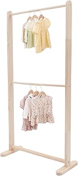Amazon.com: GDNTMU Baby clothing rack, Dog Clothes Hanger Rack, Small ...