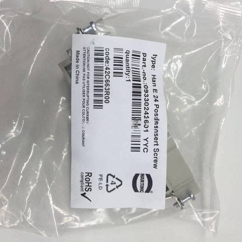 Heavy Duty Electrical Han 24 E STI-S 24-pin Male Heavy Duty Connector ...