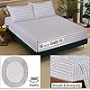 Amazon.com: RUVANTI 100% Cotton Sheets - Crispy Cooling Percale Sheets ...