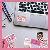 Amazon.com: 56 Pcs Cute Pink Stickers Vinyl Waterproof Stickers for ...