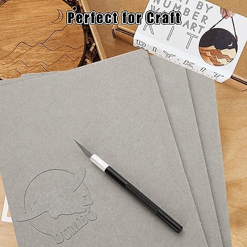 WOPPLXY A4 Greyboard 100 Sheet – 1000 Micron Mount Board A4 Mount ...