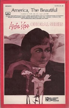 America, The Beautiful - Anita Kerr Choral Series (For Mixed Voices ...