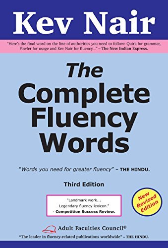 The Complete Fluency Words: Kev Nair: 9789381424407: Amazon.com: Books