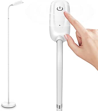YUWLDD Cordless Floor Lamp, 5000mAh Rechargeable Battery Operated Floor ...
