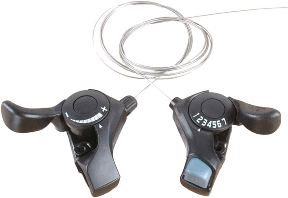 1 Pair 21 Speed Mountain Bike Split Dial Trigger Shifter - Thumb Gear ...