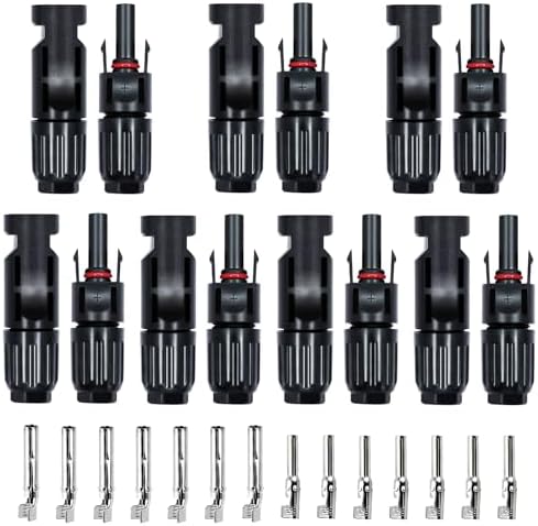 Amazon.com: 36 PCS Solar Connectors Kit IP68 Waterproof Male/Female ...