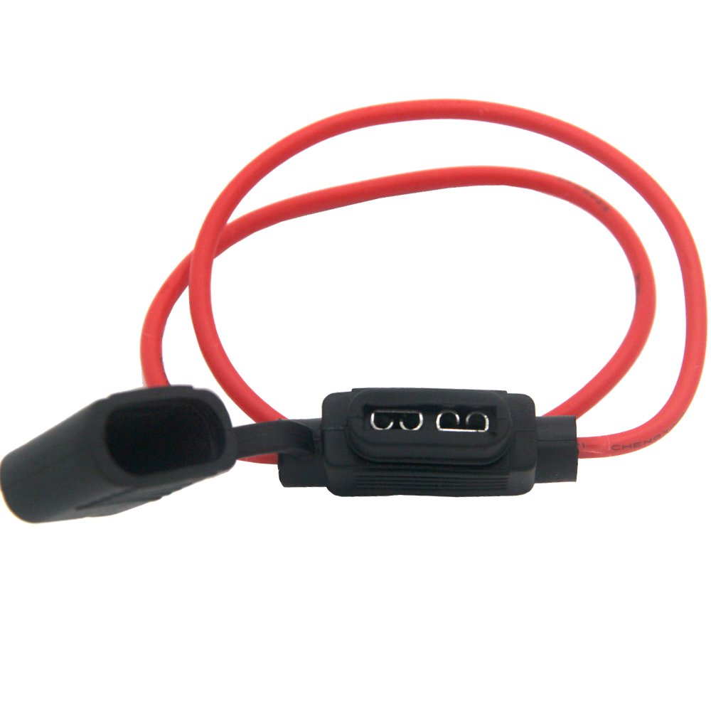 Snapklik.com : ZOOKOTO Inline Fuse Holder, ATC/ATO 16 AWG Gauge Copper ...