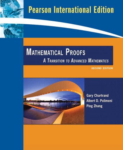 Amazon | Mathematical Proofs: A Transition to Advanced Mathematics: International Edition ...