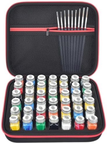 Amazon.com: ALKOO Paint Storage Bags for Testors Model Paint Set, Paint ...