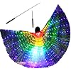 LED Isis Wings, Belly Dance Wings Colorful LED Butterfly Wings with ...