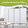 Angel Living Room Divider 4 Panels Foldable Paravent Freestanding ...