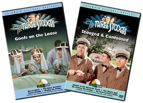 Amazon.com: Three Stooges, the (Colorized) [01] - Goofs on the Loose ...