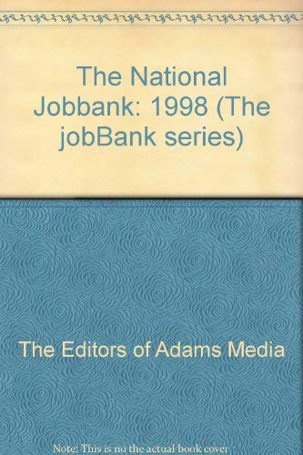 The National Jobbank 1998 (Serial): Steven Graber: 9781558508255 ...