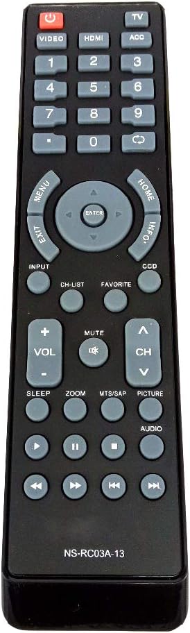 Amazon.com: New NS-RC03A-13 Remote Control for Insignia LCD TV NS ...