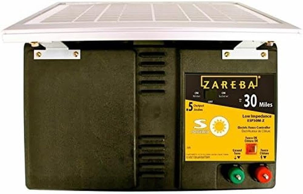 Amazon.com : Zareba EDC25M-Z 25-Mile Battery Operated Low Impedance ...