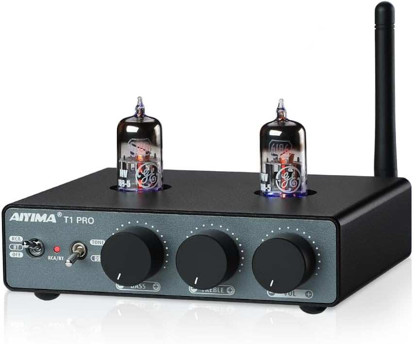 Amazon.com: AIYIMA T5 V2.0 2 Channel Bluetooth 5.0 Amplifier 160W Hi-Fi ...