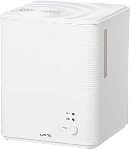 Amazon.co.jp: [山善] 加湿器 スチーム式加湿器 スチーム加湿器 木造約6畳・プレハブ約9畳 タンク容量2.5L KS-GA252(W) : ホーム＆キッチン