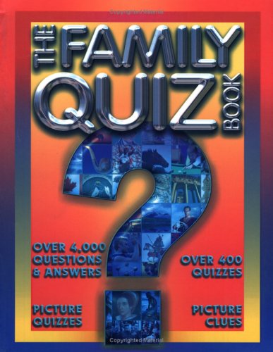 The Family Quiz Book: Belinda Gallagher: 9781842364741: Amazon.com: Books
