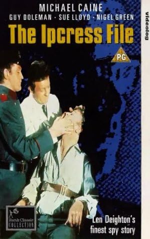 The Ipcress File (1965) [VHS] : Michael Caine, Nigel Green, Guy Doleman ...