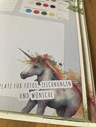 Schulfreunde - EINHORN: ein Album für meine Freunde, Geschenk für Schultüte Einschulung ...
