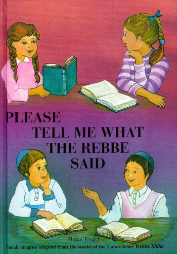 Please Tell Me What the Rebbe Said Vol. 1 - Kindle edition by Malka ...