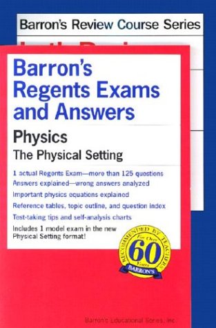 Regents Physics Power Pack (Barron's Regents NY): Lazar M.S. Ed ...