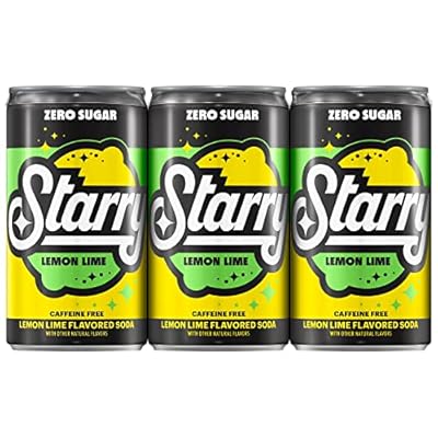 Starry Lemon Lime Soda Pop, Zero Sugar, 7.5oz Mini Philippines | Ubuy