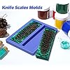Amazon.com: Kamehame Silicone Knife Scale Mold, Casting Resin Knife ...