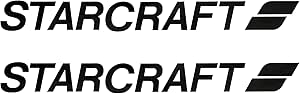 Amazon.com - 2Pc Starcraft Boat Decals Stickers Fishing Fit for Boat ...