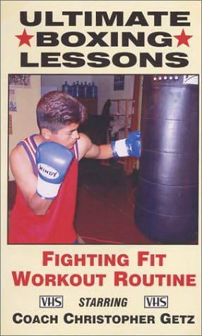 Amazon.com: Ultimate Boxing Fighting Fit Workout Routine [VHS] : Getz ...
