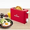 Amazon.com: Nostalgia MyMini Single Slice Toaster | 1.25" Wide Slot ...