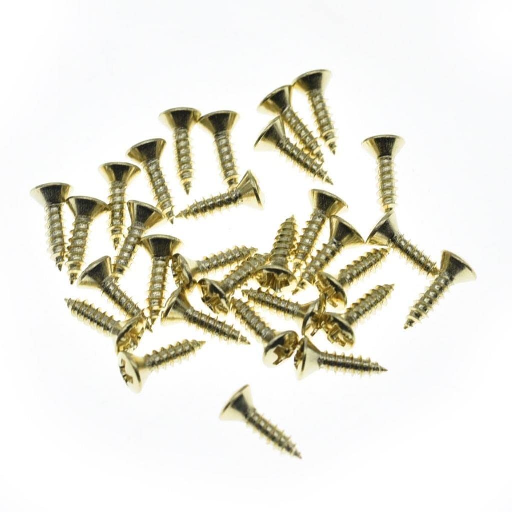 Amazon.com: Dopro 30-Pack American #3 x 3/8" Stainless Steel Guitar ...