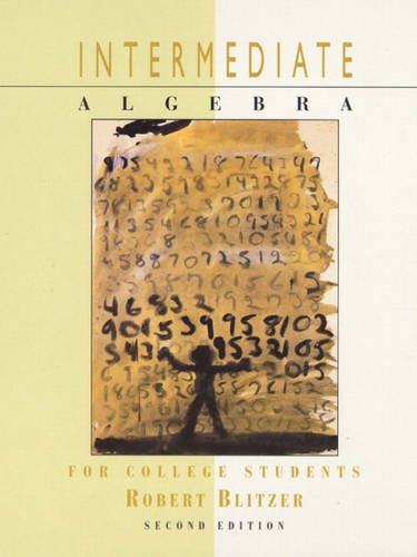 Intermediate Algebra for College Students/Internet Guide 98: Blitzer ...