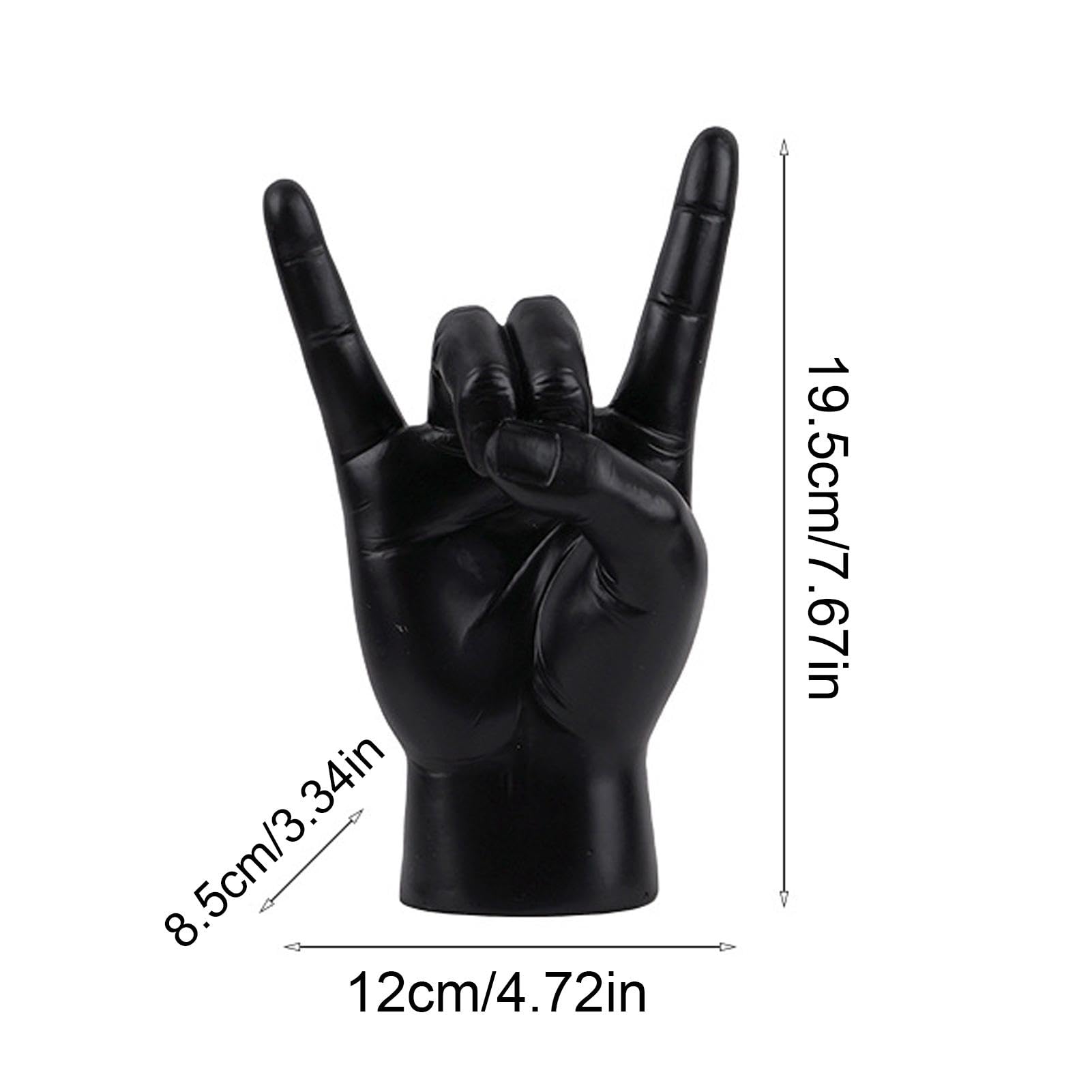 Segno Della Mano Di Roccia 382.818 Gesto Con La Mano Stock Photos,