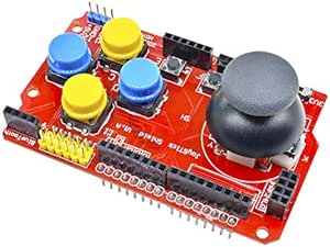 Amazon.co.jp: Gamepad JoyStick Keypad Shield Module Puzzle Rocker ...