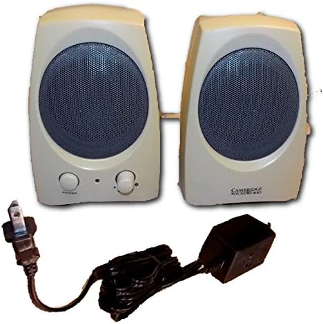 Amazon.com: Cambridge Soundworks GCS300 2-Piece Stereo Speakers - Black ...