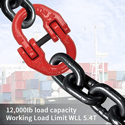 Snapklik.com : TBAPFS 1/2 Grade 80 Alloy Steel Hammerlock Coupling Link ...