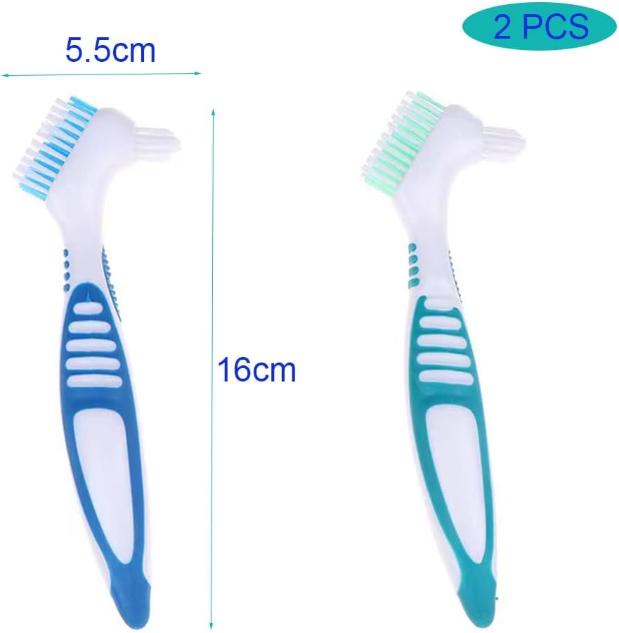 Houhounb Prosthesis Brush Toothbrush Hard Prosthesis Toothbrushes with ...