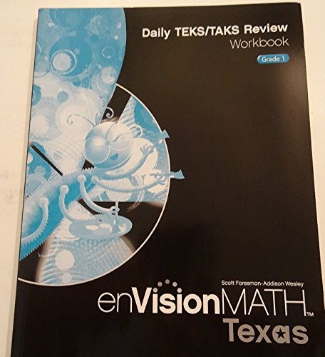 enVision Math Texas Grade 1 Daily TEKS/TAKS Review Workbook | Amazon.com.br